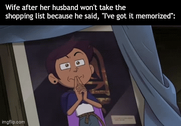 Goodbye trustworthy, hello forgotten or wrong item - Imgflip