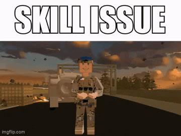 a gif I found. its on the game BattleBIt Remastered. - Imgflip