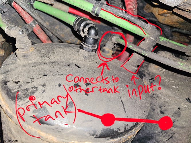 Secondary air tank filling, primary not filling, valve problem ...