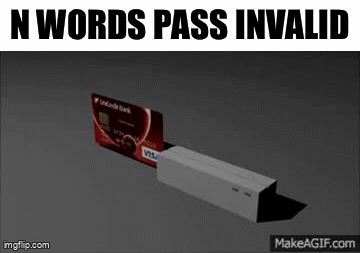 27 n word passes - Imgflip