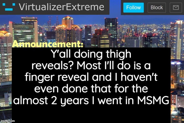 Virtualizer Updated Announcement - Imgflip