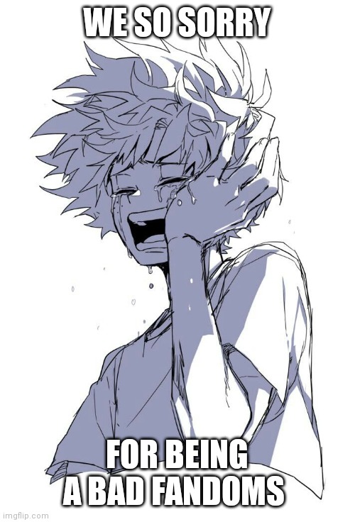 Sad Deku - Imgflip