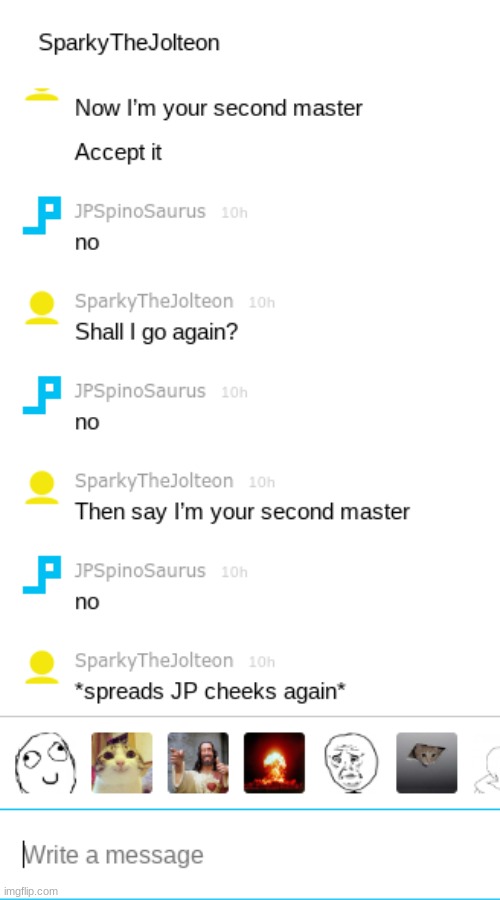 me and sporko from 3 weeks ago - Imgflip