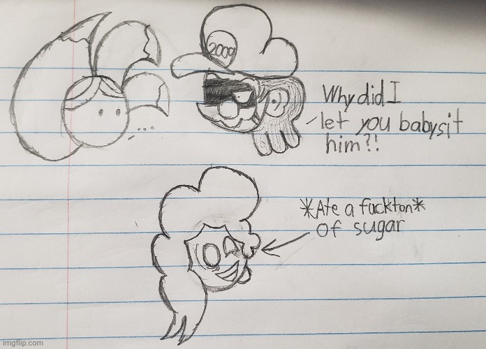 Goofy ahh doodle in class: Hyperactive (Ft. Lian) - Imgflip