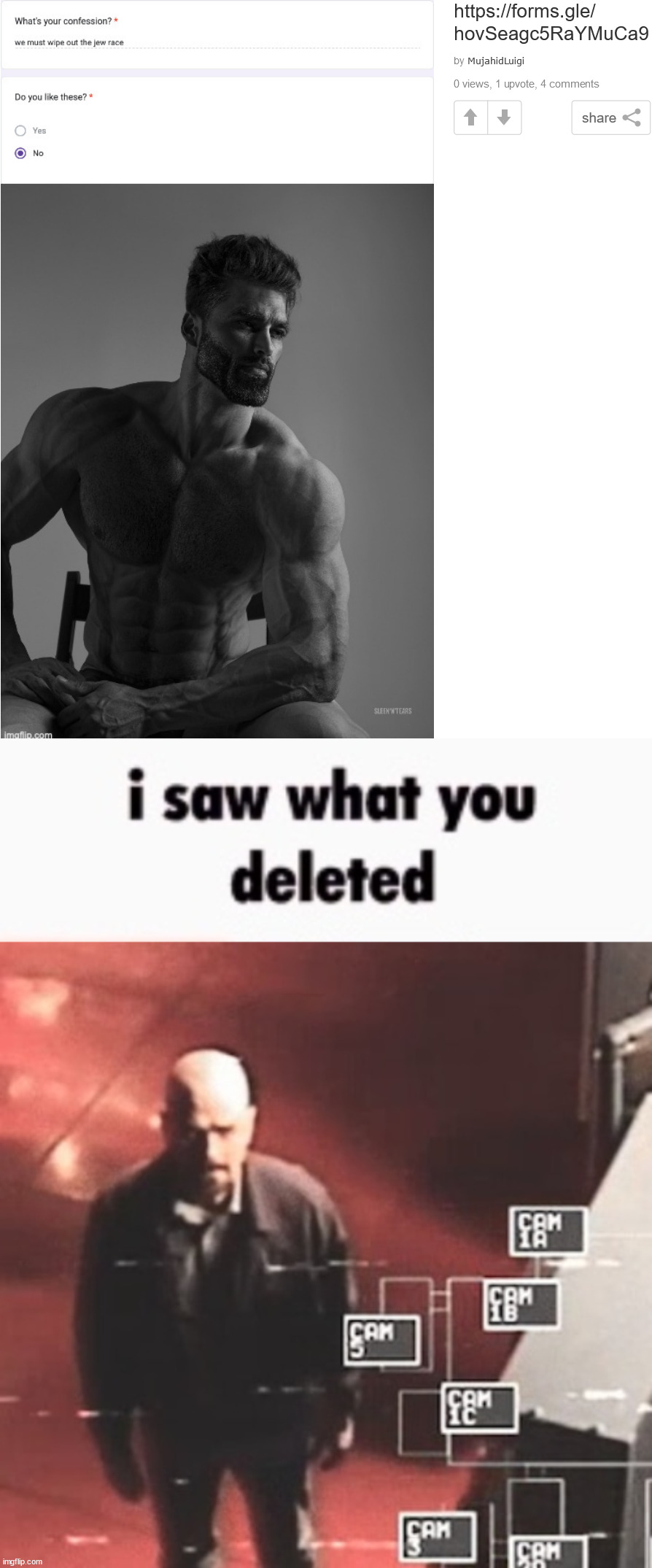 I actually made and submitted that confession form as a joke - Imgflip