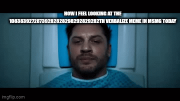Venom hates MRIs - Imgflip