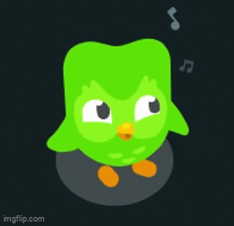 repost if you do duolingo - Imgflip