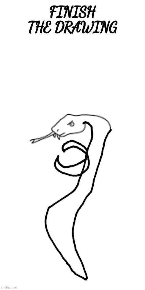 finish the drawing - Imgflip