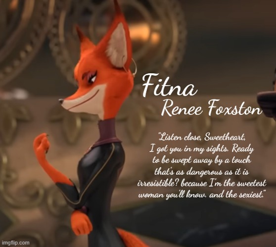 Team Whiskey Lore #2, Fitna Renee Foxston - Imgflip