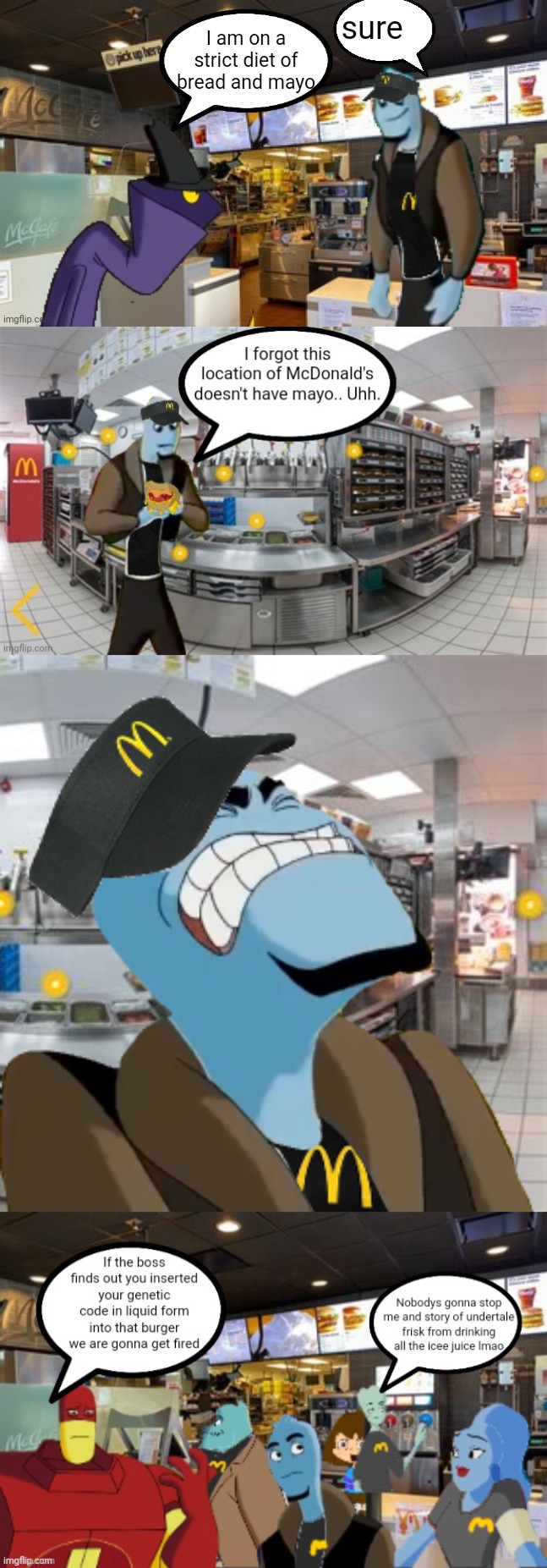 Stupid comic I made yay - Imgflip