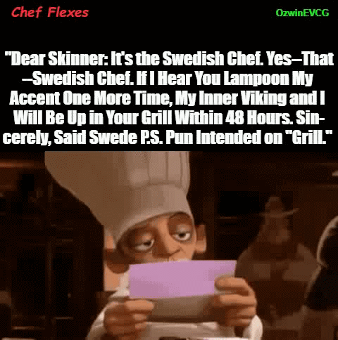Chef Flexes - Imgflip