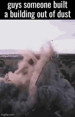 destroyed building - Imgflip