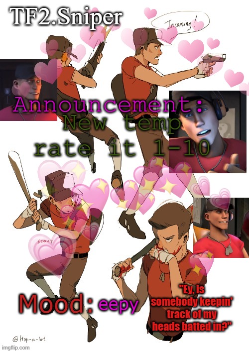 TF2.Sniper announcement temp - Imgflip