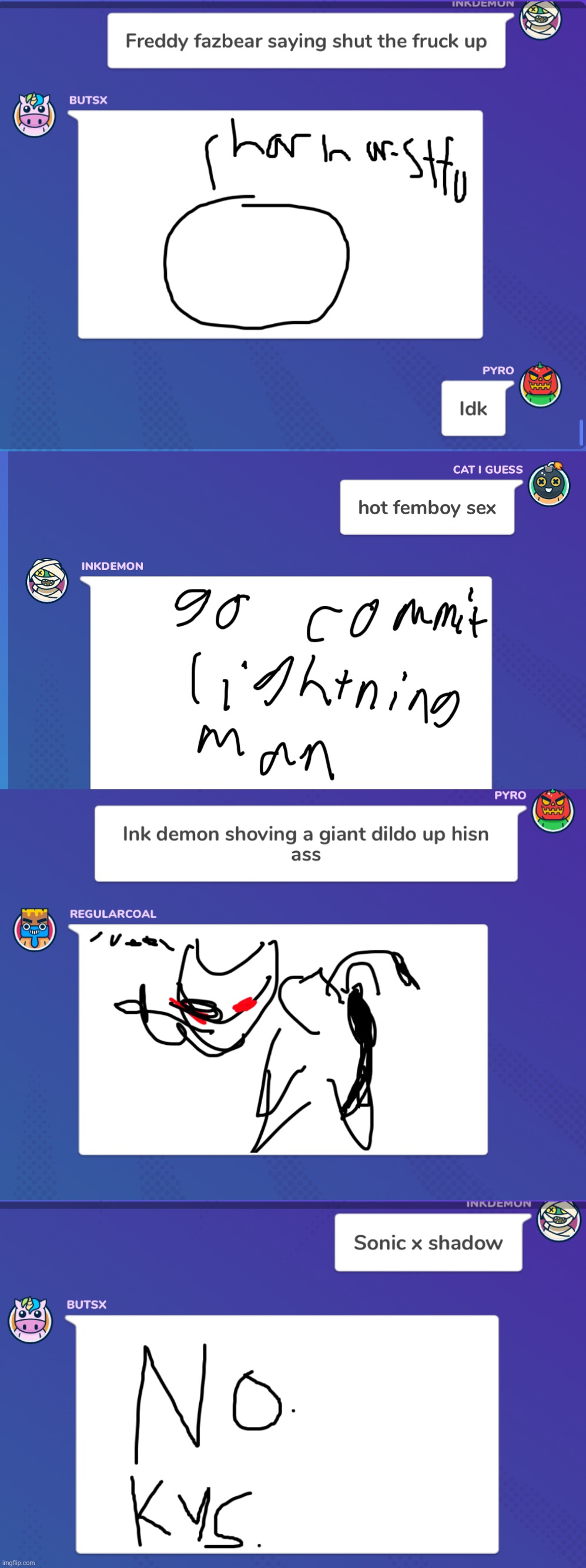 gartic shenanigans - Imgflip