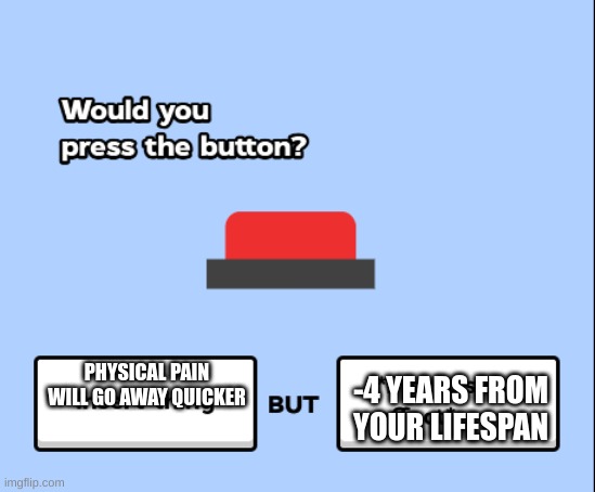 would you press the button - Imgflip