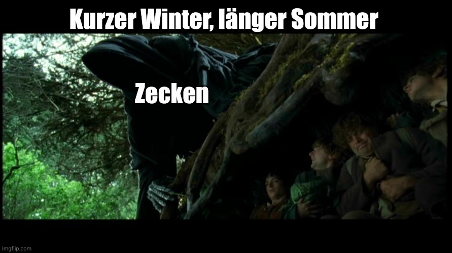 Hobbits hide from nazgul - Imgflip