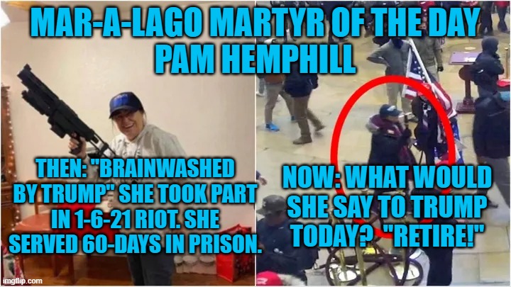 If this 70-year old with cancer was held accountable for her role on 1 ...