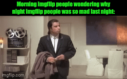 Confused John Travolta Pulp Fiction - Imgflip