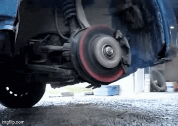 How Hot A Brake Disc Can Get ! - Imgflip