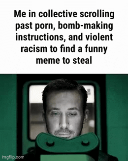 man looking at computer template - Imgflip