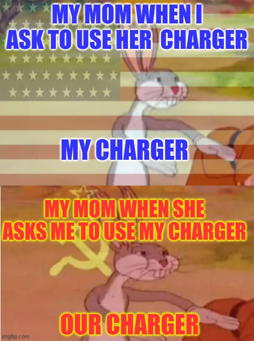 our charger - Imgflip