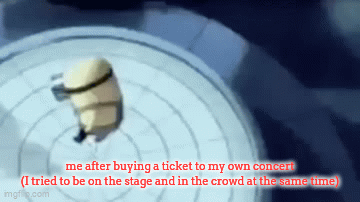 Minion flying away - Imgflip