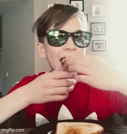 Kid eating - Imgflip