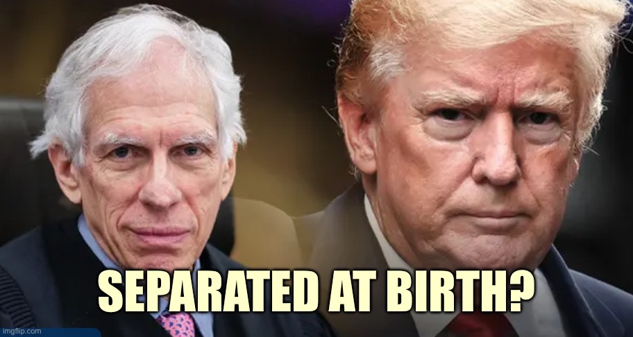 Is it just two old men, or is there a family resemblance? - Imgflip