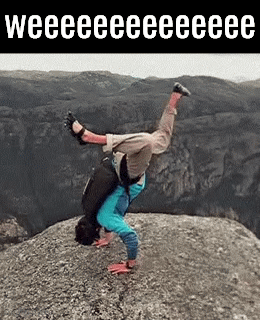 Jumping off cliff - Imgflip