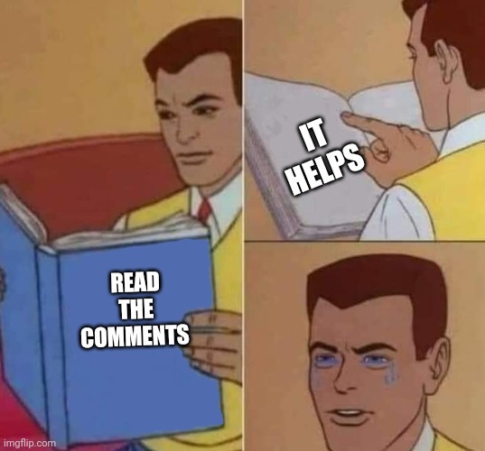 Peter Parker Reading Book & Crying - Imgflip