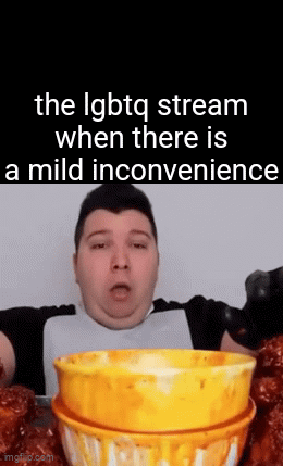 like bro people have to overreact there when even one thing goes ...