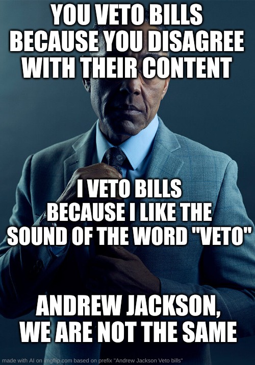 Gus Fring we are not the same - Imgflip