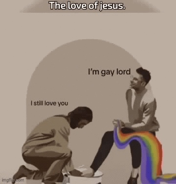 jesus loves you all so do not discriminate