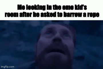 He hung up a bad painting with it - Imgflip