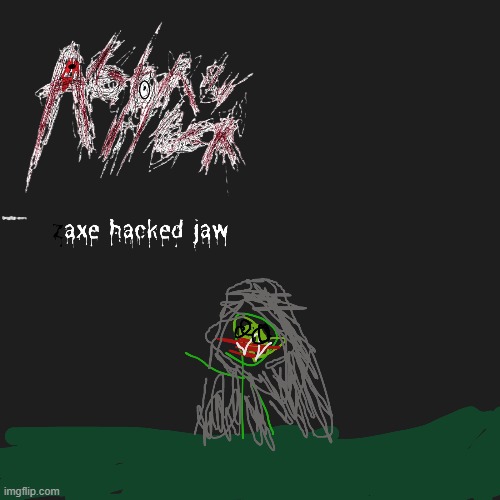 gore anger - axe hacked jaw - Imgflip