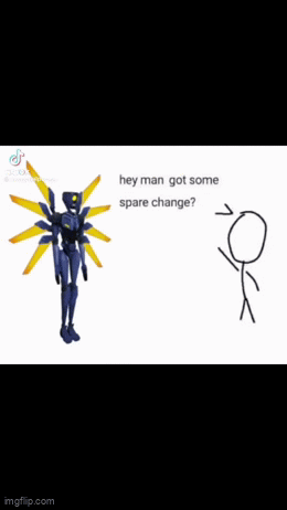 Image tagged in gifs,shitpost,msmg,ultrakill,oh wow are you actually ...