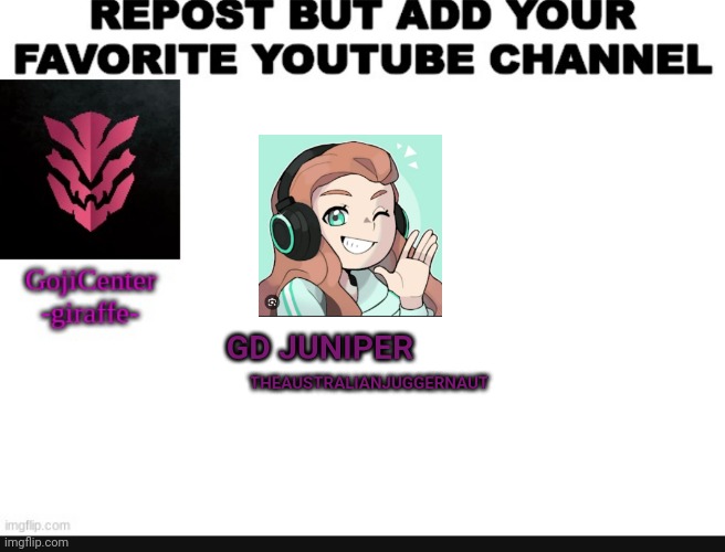 My favourite youtuber - Imgflip