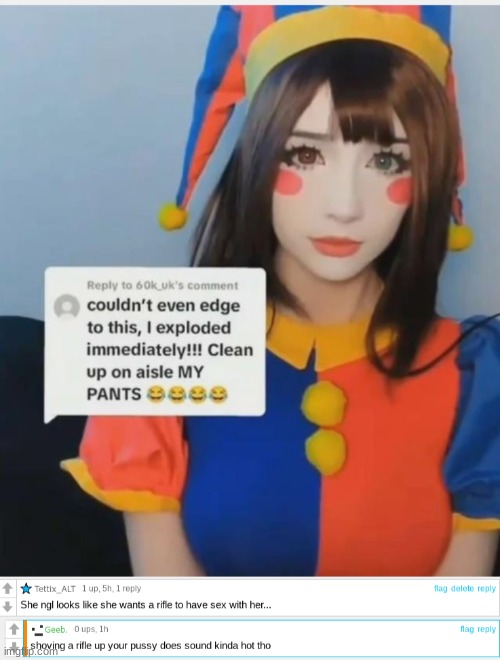 Trying to make an insult and then this comes in: (mod note: didn't expect that) - Imgflip