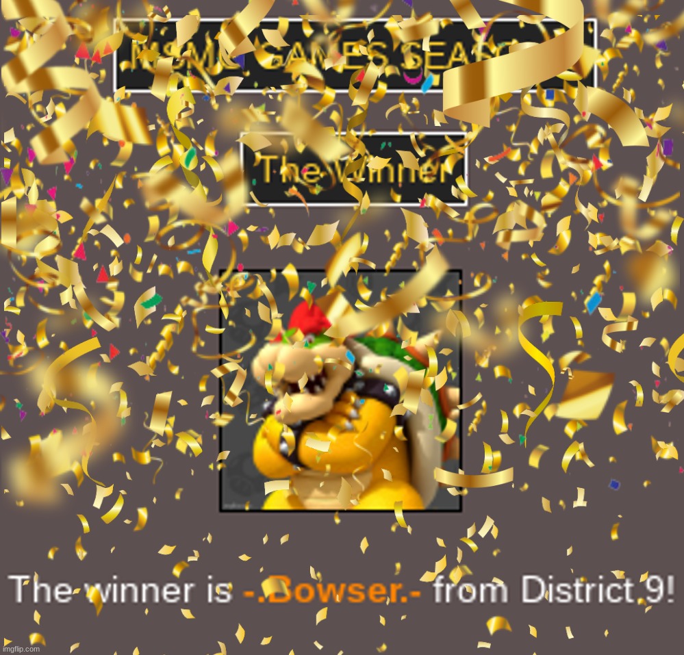 Congrats to -.Bowser.- - Imgflip