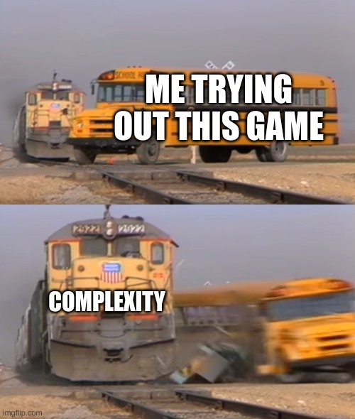 A train hitting a school bus - Imgflip