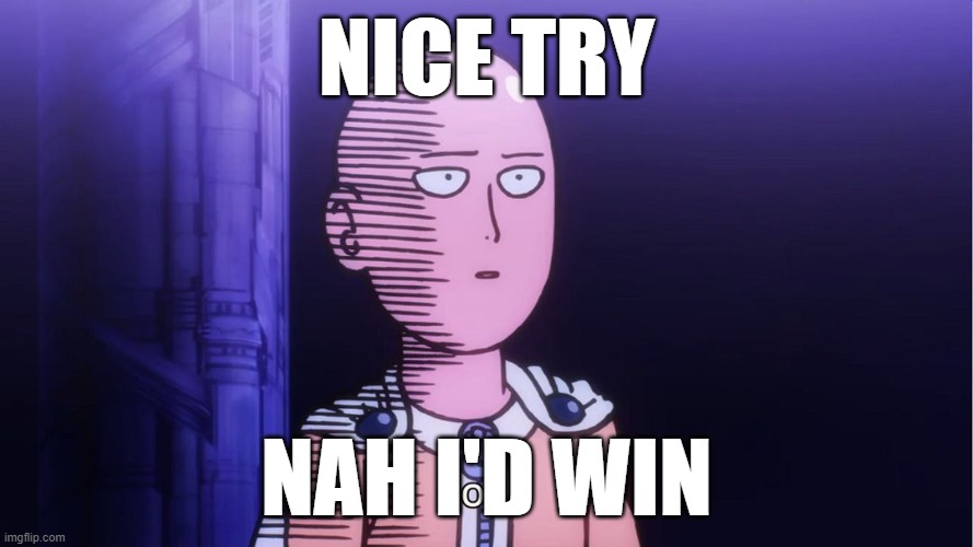 Saitama "OK" - Imgflip