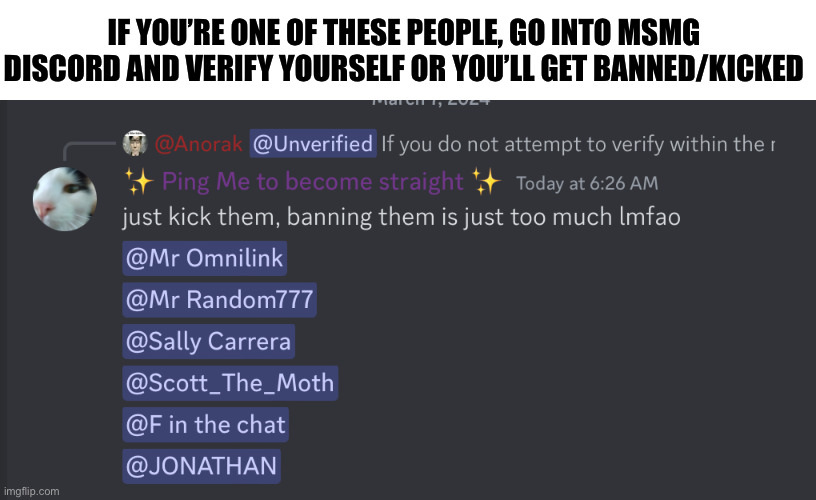 MSMG Discord - Imgflip