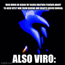 POV: You're Figured about to acid split him but he somehow reacts quick enough: - Imgflip