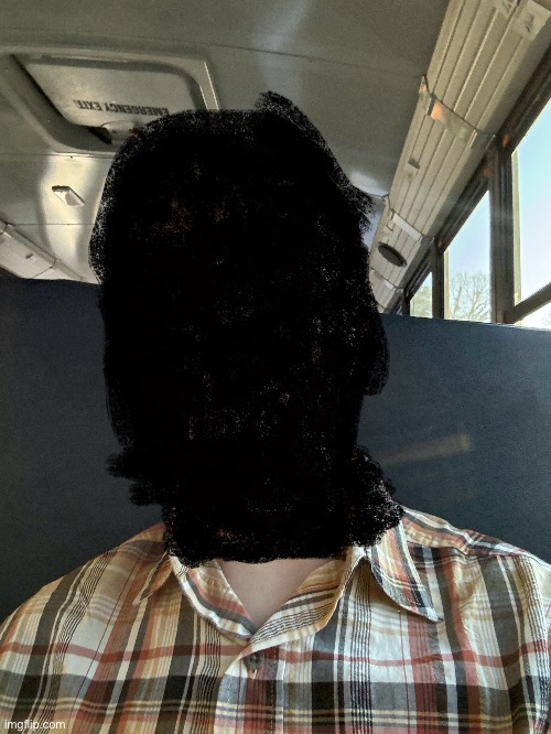 Me on the bus - Imgflip