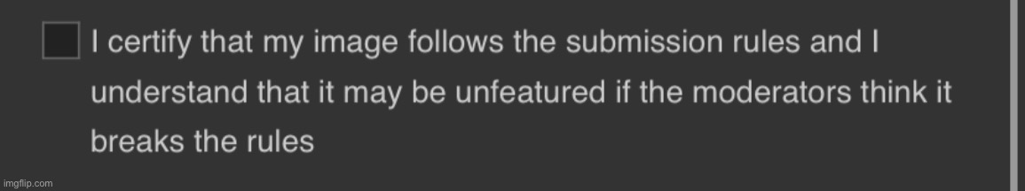 everyone just forgets about how you’re literally agreeing to follow ...