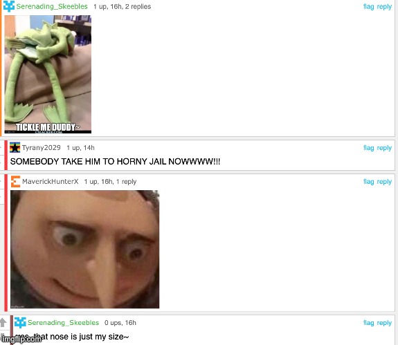 tickle me there~ - Imgflip