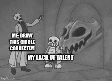 I can't draw - Imgflip