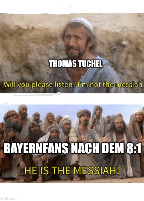 He is the messiah - Imgflip
