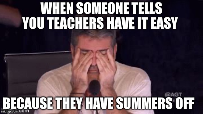 Frustrated Simon Cowell - Imgflip