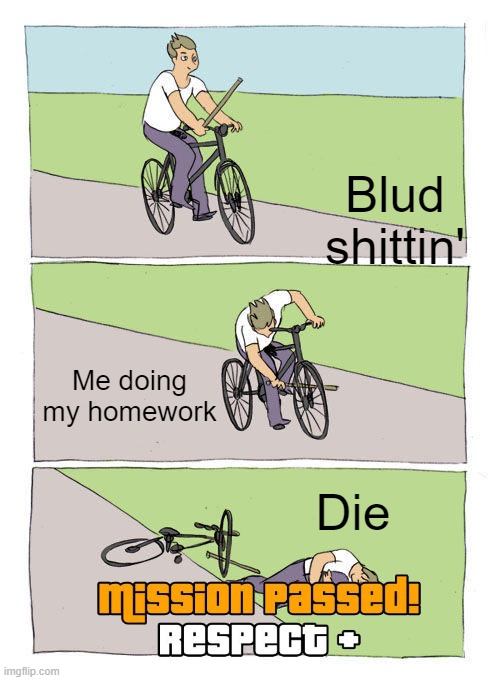 Bike Fall Meme - Imgflip